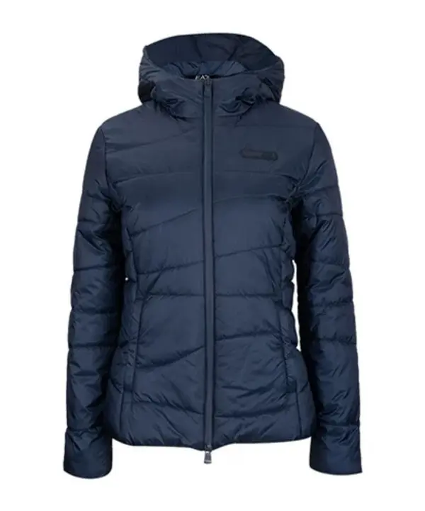 Emporio Armani Long Sleeve Cotton-padded Jacket