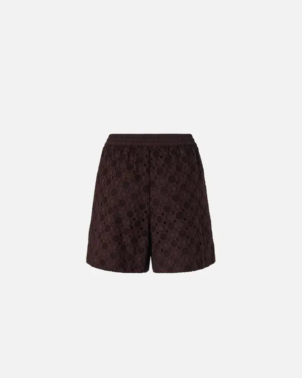 Pinko Drawstring Embroidered Shorts
