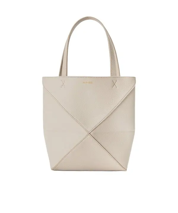 Loewe Mini Puzzle Fold Tote Bag - Qingling Ash