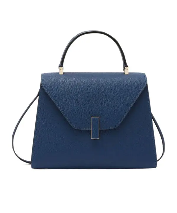 VALEXTRA Iside Medium Tote Bag - Blue