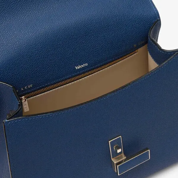 VALEXTRA Iside Medium Tote Bag - Blue