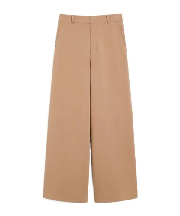 Max Mara Wide Leg Trousers - Camel