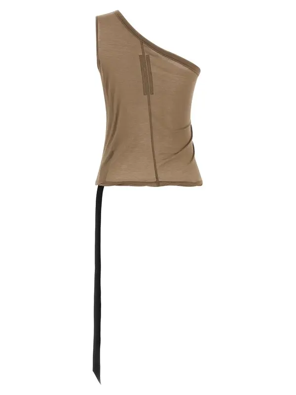 Rick Owens Ziggy One-shoulder Top