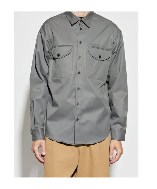 Dsquared2 Logo Embroidered Utility Shirt