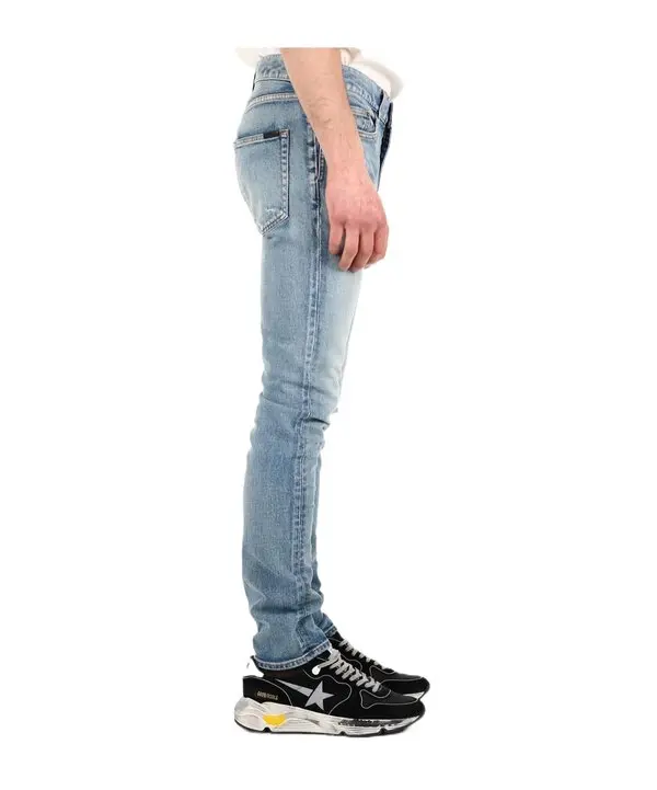 Saint Laurent Distressed Skinny Jeans