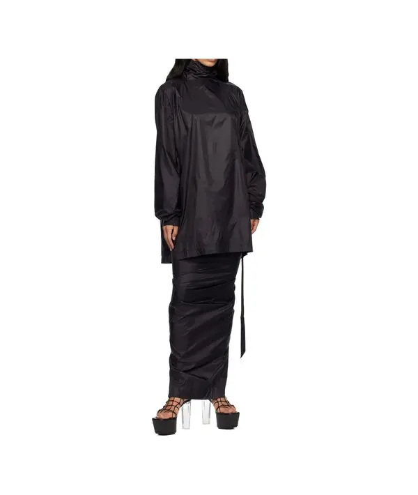 Rick Owens Oversized Turtleneck Sweatshirt