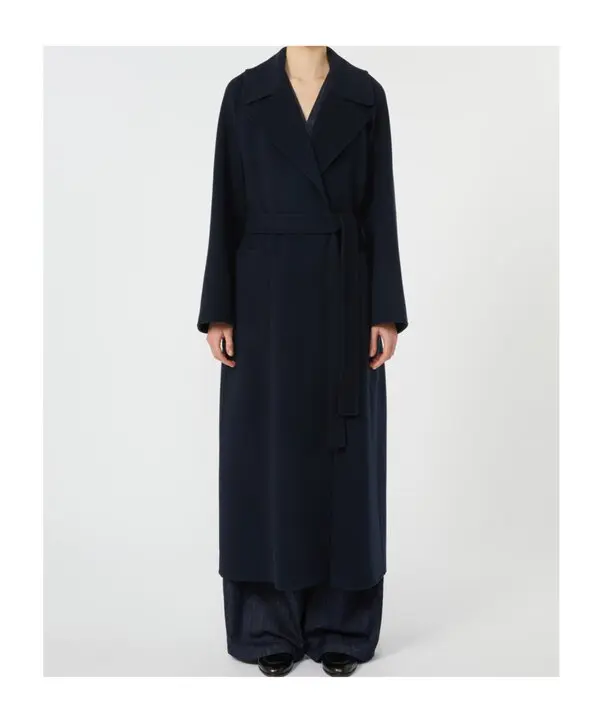 Max Mara Long-sleeved Wrap Coat