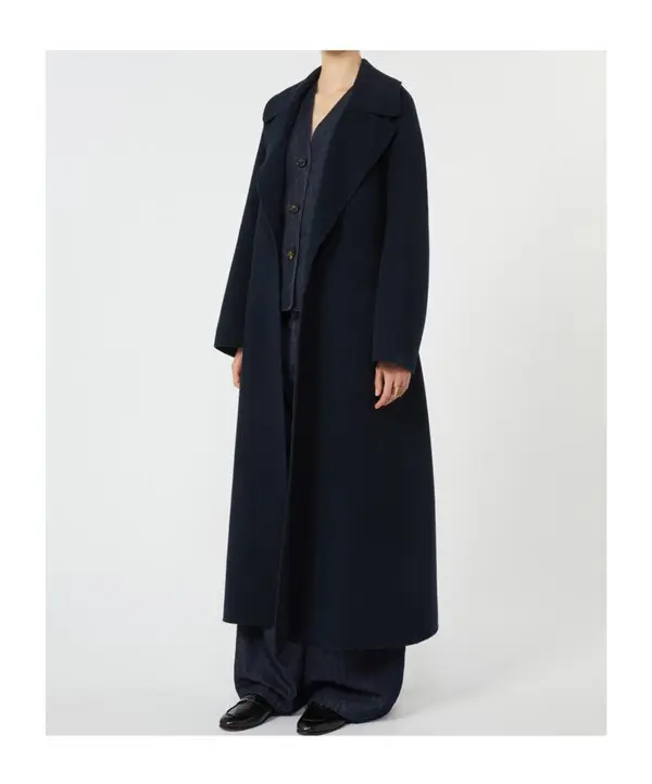 Max Mara Long-sleeved Wrap Coat