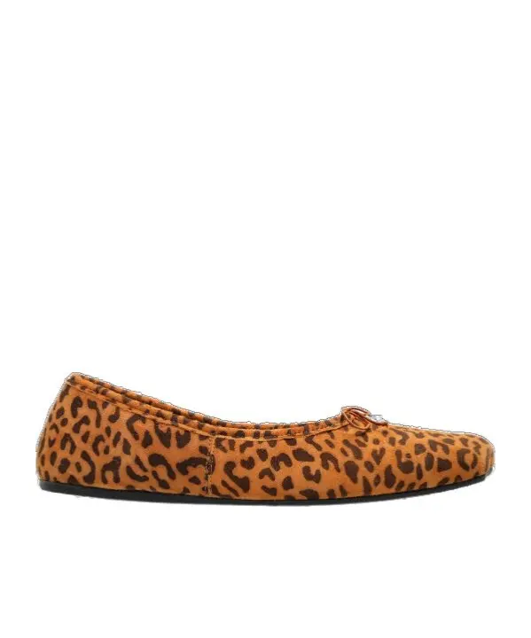 VIVIENNE WESTWOOD Animal Motif Ballet Flats - Brown