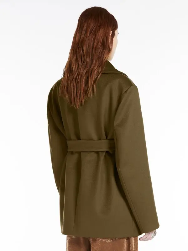 Sportmax Double-breasted Belted Coat