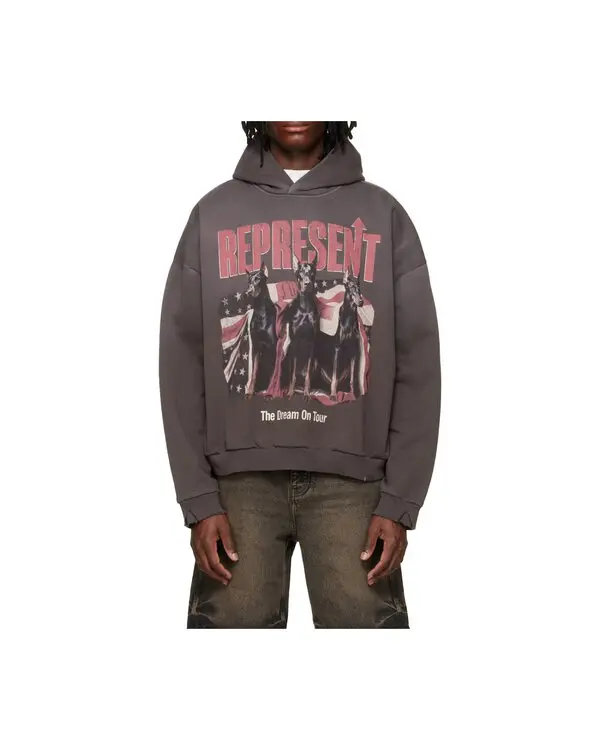 REPRESENT Graphic Hoodie - Brown