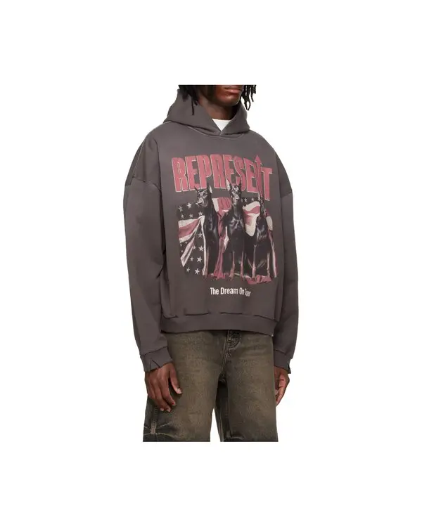 REPRESENT Graphic Hoodie - Brown