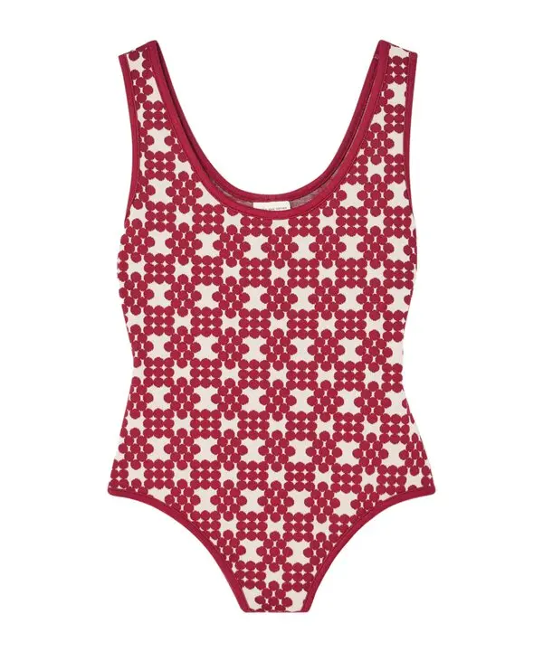 Dries Van Noten Jacquard-knit Bodysuit