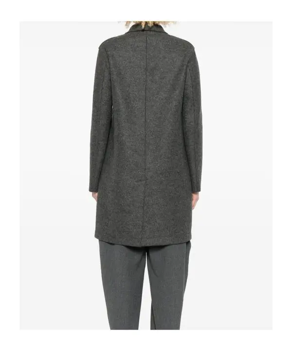 Harris Wharf London Single-breasted Coat With Notched Lapels