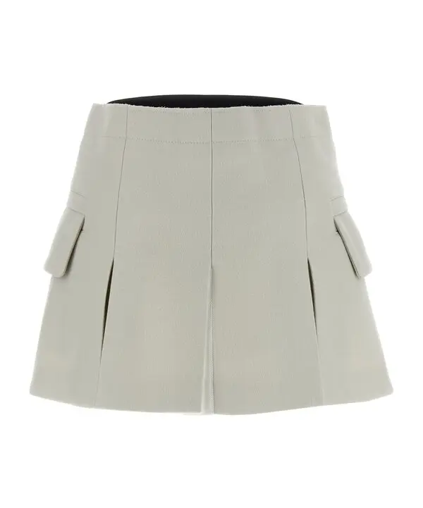 Sacai Melton Button Detailed Skorts