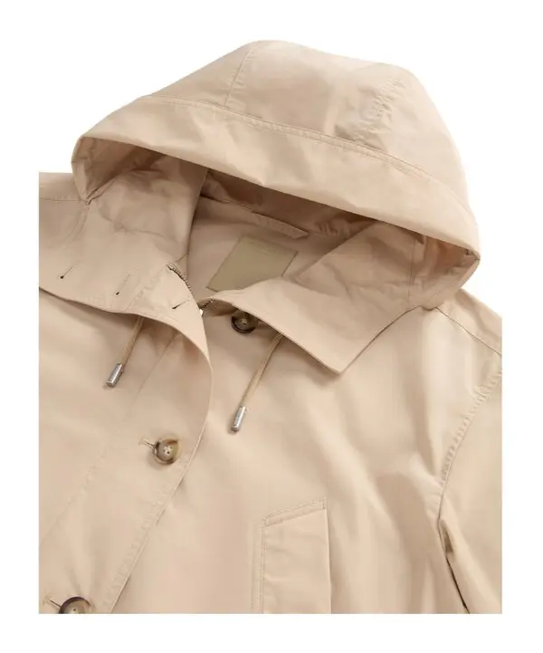 Woolrich Short Urban Touch Parka - White Pepper