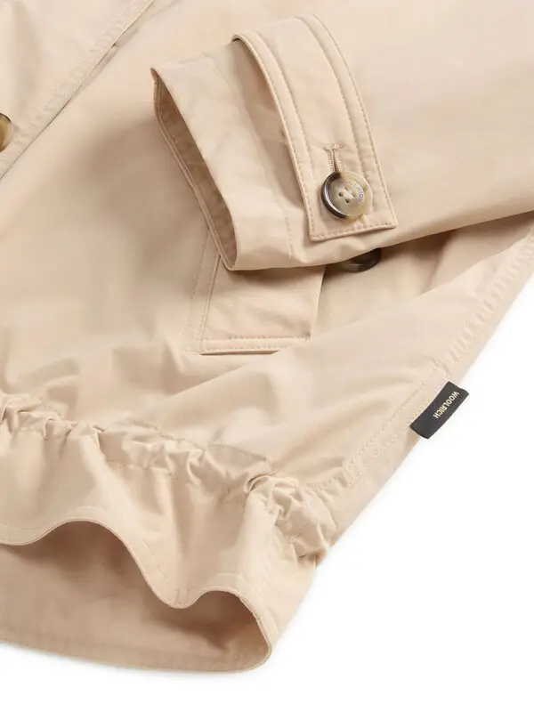 Woolrich Short Urban Touch Parka - White Pepper