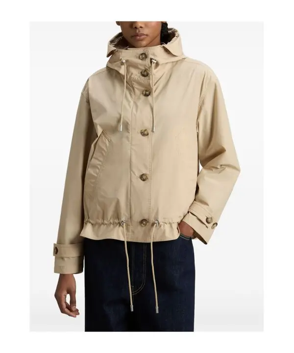Woolrich Short Urban Touch Parka - White Pepper