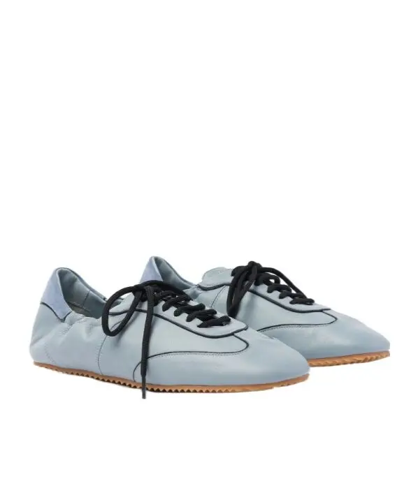 SCAROSSO Riley Lace-up Sneakers - Blue