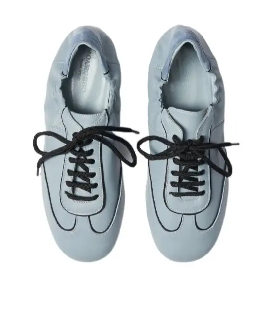 SCAROSSO Riley Lace-up Sneakers - Blue