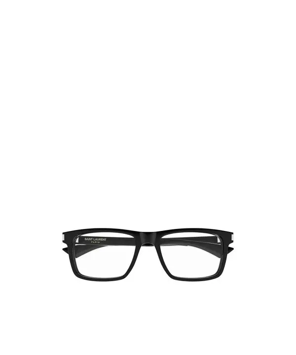 Saint Laurent Rectangle Full-rimmed Eyeglasses - Black