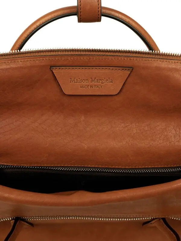 MAISON MARGIELA Numbers Motif 5ac Tote Bag - Brown