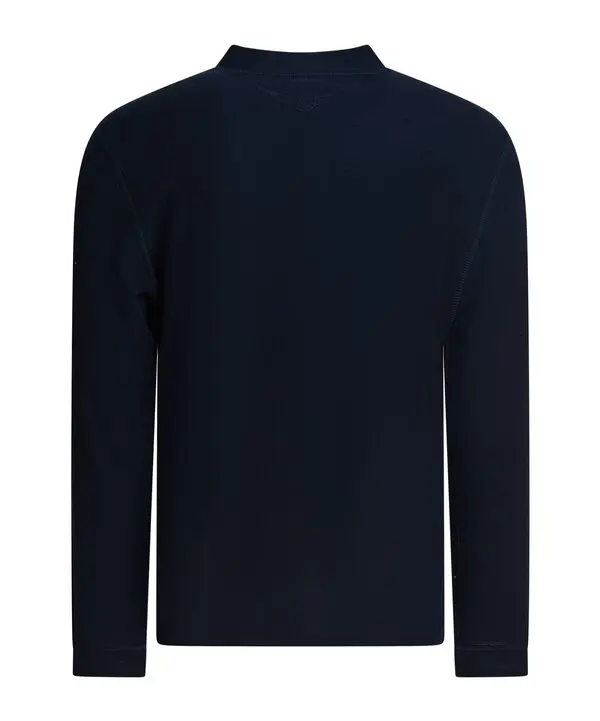 Brunello Cucinelli Long-sleeved Crewneck Polo Shirt - No