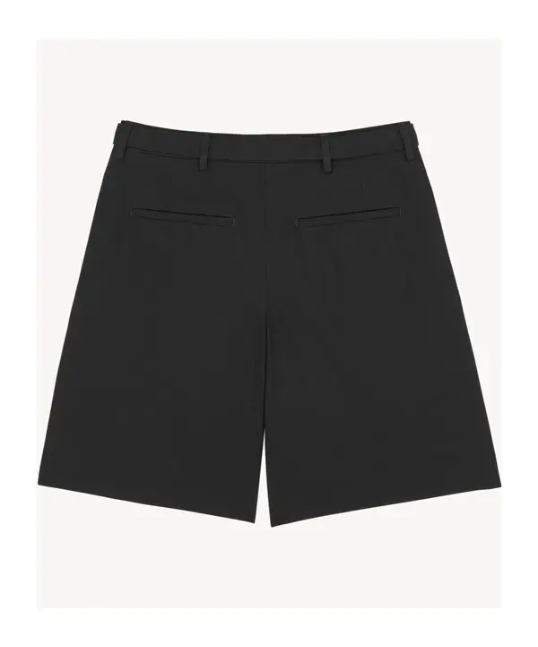 Saint Laurent Belted Tailored Bermuda Shorts