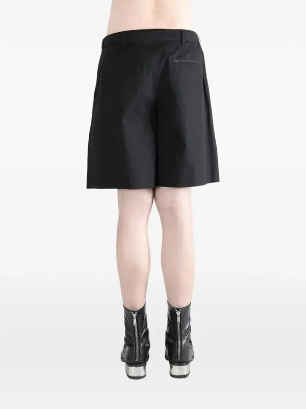 Saint Laurent Belted Tailored Bermuda Shorts
