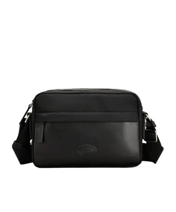 TOD'S Camera Mini Messenger Bag - Black