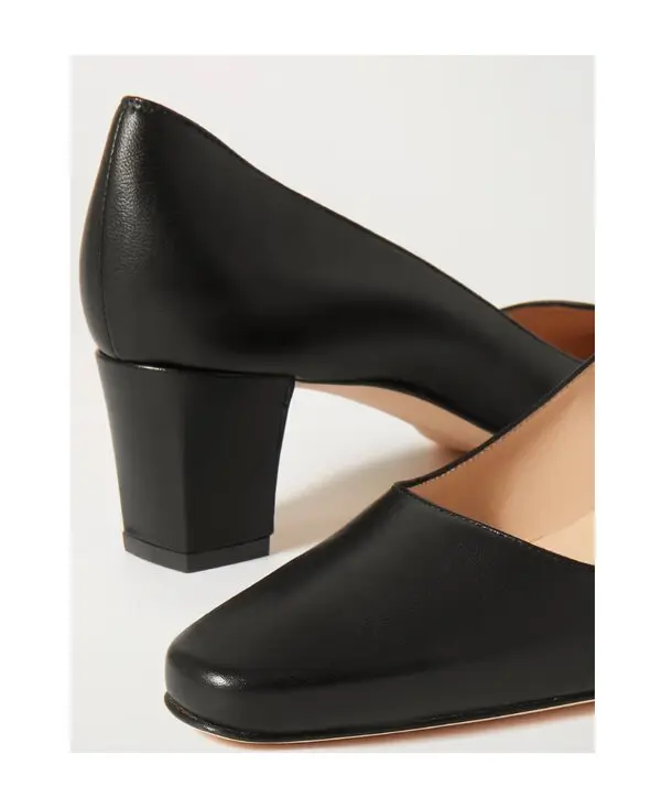 Manolo Blahnik Okkatopla 50 High Heel Pumps - Black