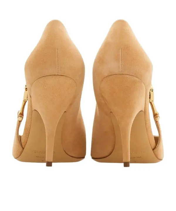 FERRAGAMO F-buckle Pumps