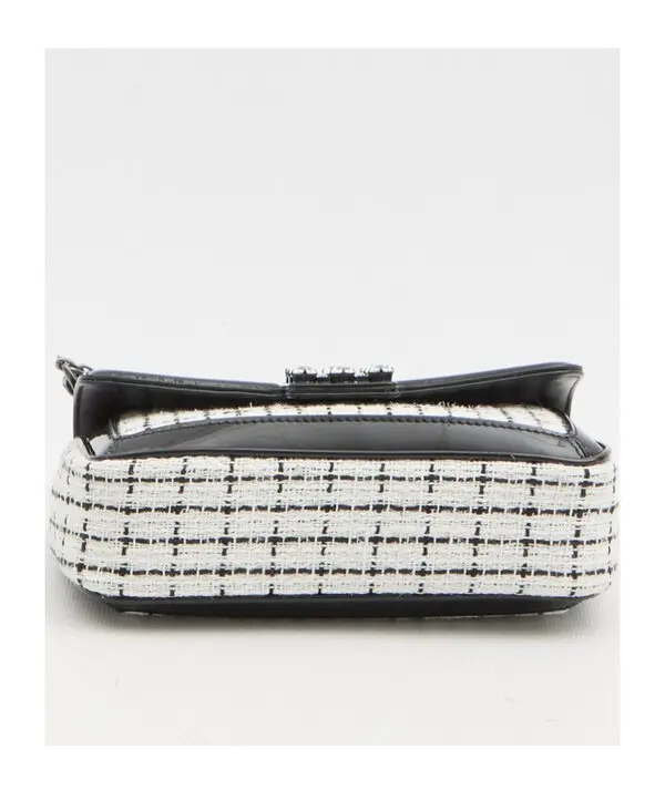 ROGER VIVIER Viv 'jeu De Fille' Embellished Shoulder Bag - Black