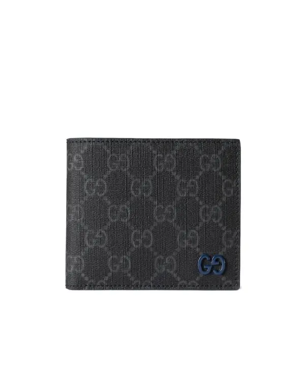 Gucci Gg Monogram Cardholder - Black