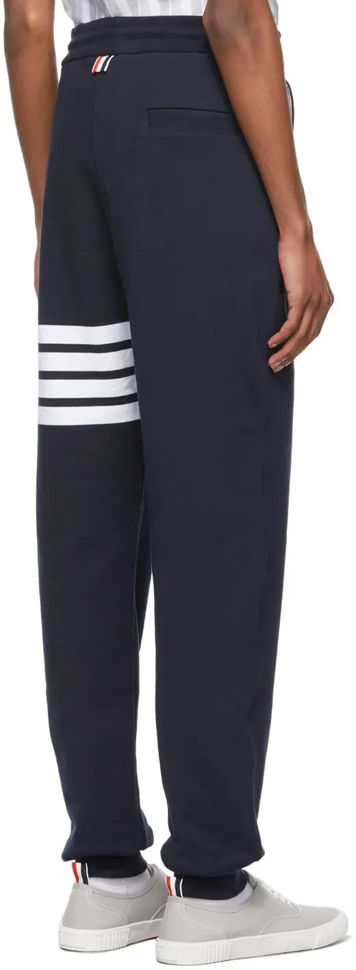 Thom Browne 4-bar Striped Sweatpants - Blue