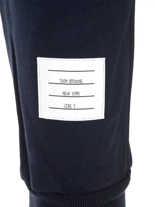 Thom Browne 4-bar Striped Sweatpants - Blue