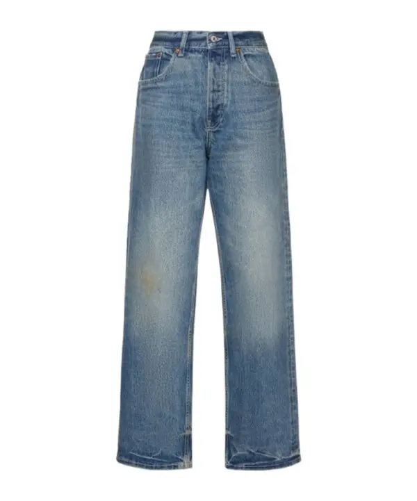 AYA MUSE Low Rise Baggy Jeans - Gray