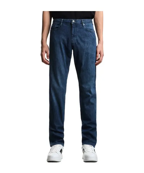 Emporio Armani Five Pockets Trousers - Blue
