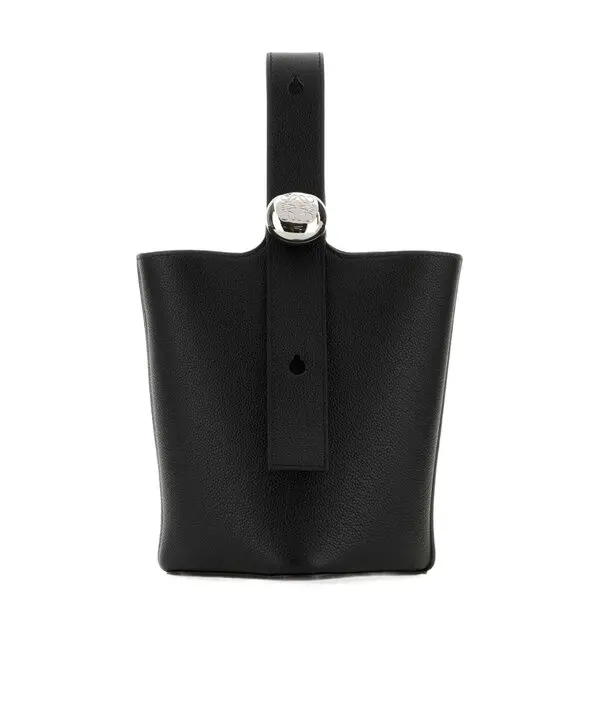 Loewe Mini Pebble Bucket Bag - Black
