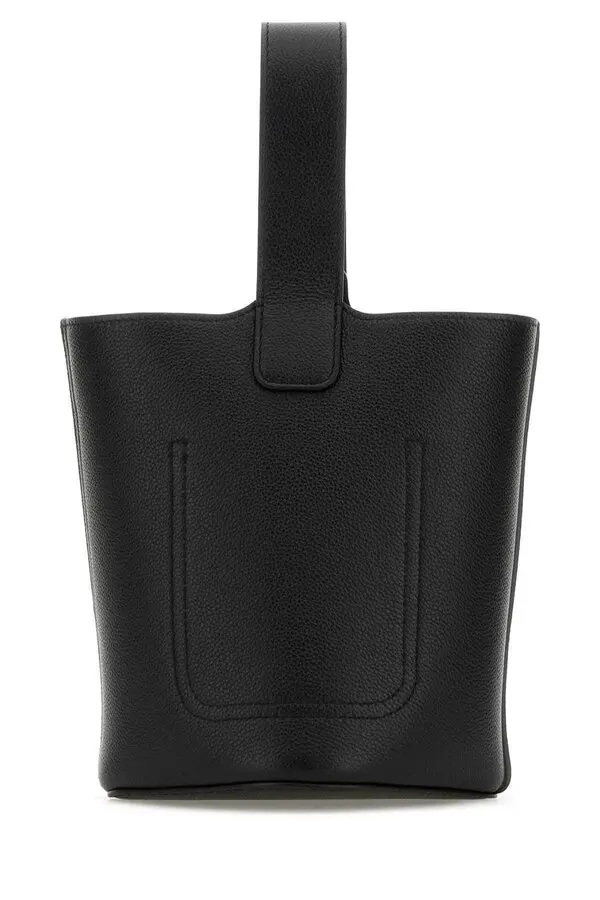 Loewe Mini Pebble Bucket Bag - Black