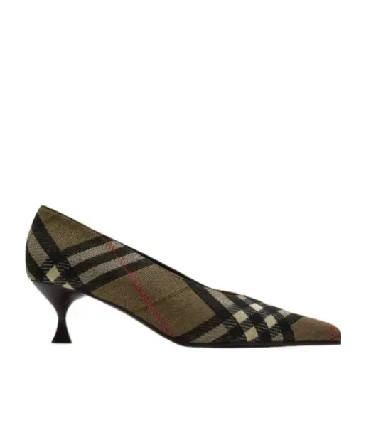 Burberry Checked Pumps
