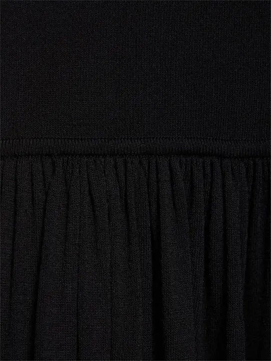 Loulou De Saison Sleeveless Maxi Dress With Pleated Skirt