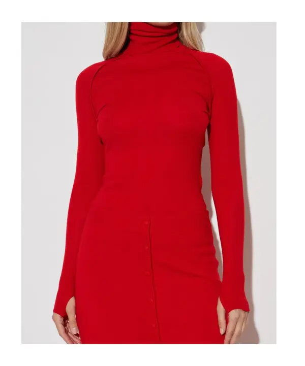 Victoria Beckham Wool High Neck Top