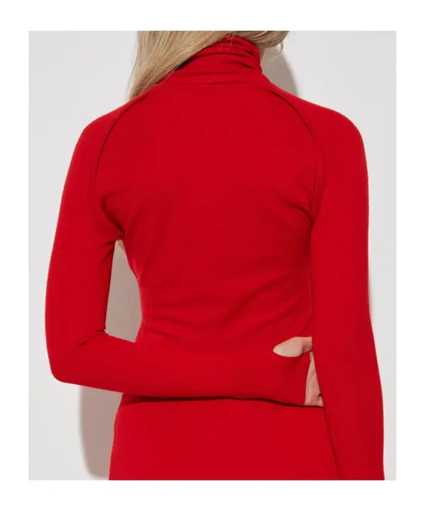 Victoria Beckham Wool High Neck Top