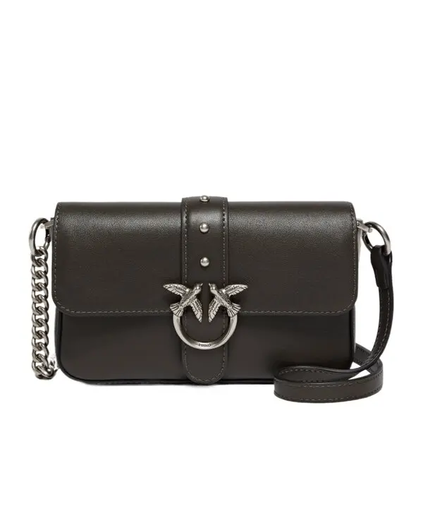 Pinko Flap Shoulder Bag - Black