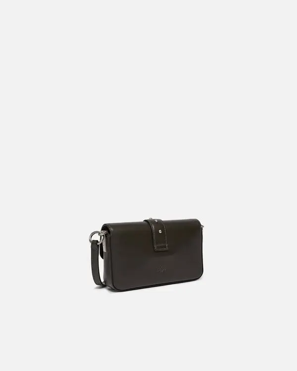 Pinko Flap Shoulder Bag - Black