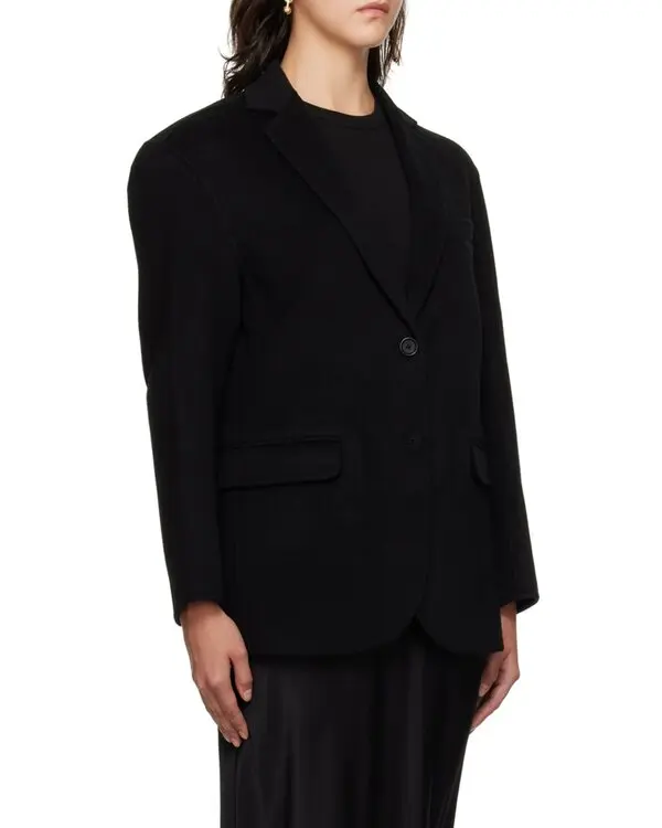 ANINE BING Quinn Blazer Jacket - Black