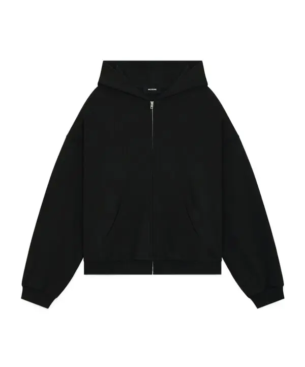 We11Done Zipper Hoodie - Black