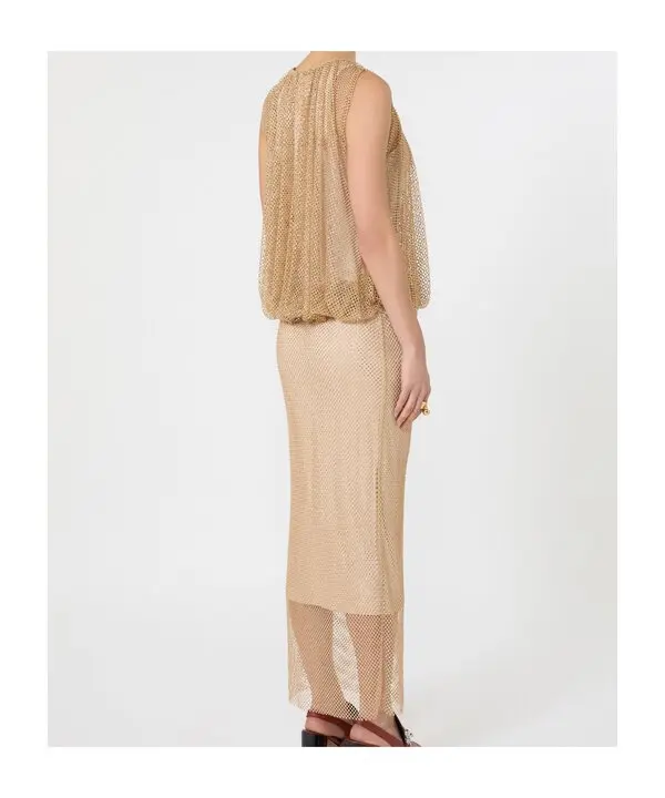 Sportmax Layered Mesh Dress