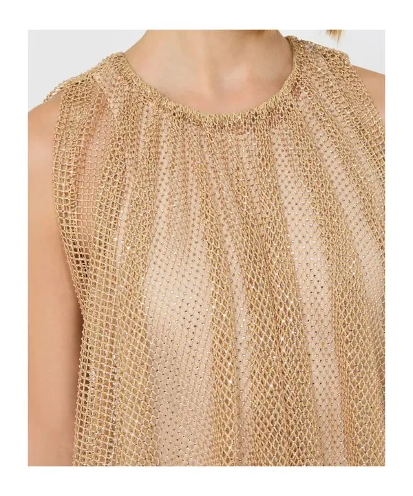Sportmax Layered Mesh Dress